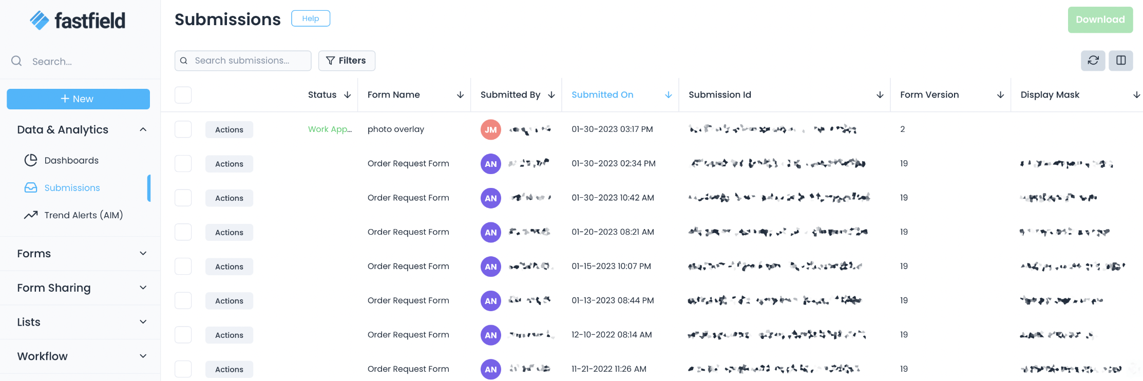 Download a Single Report – FastField Mobile Forms Help Center