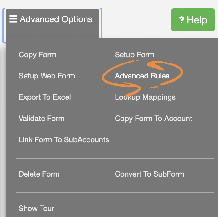 Advanced Rules – FastField Mobile Forms Help Center