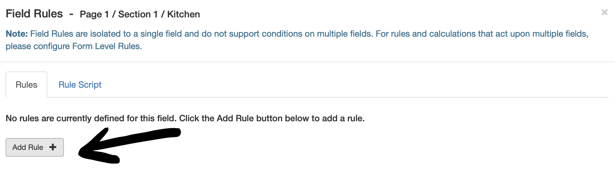 Conditionally Show Fields or Sections – FastField Mobile Forms Help Center