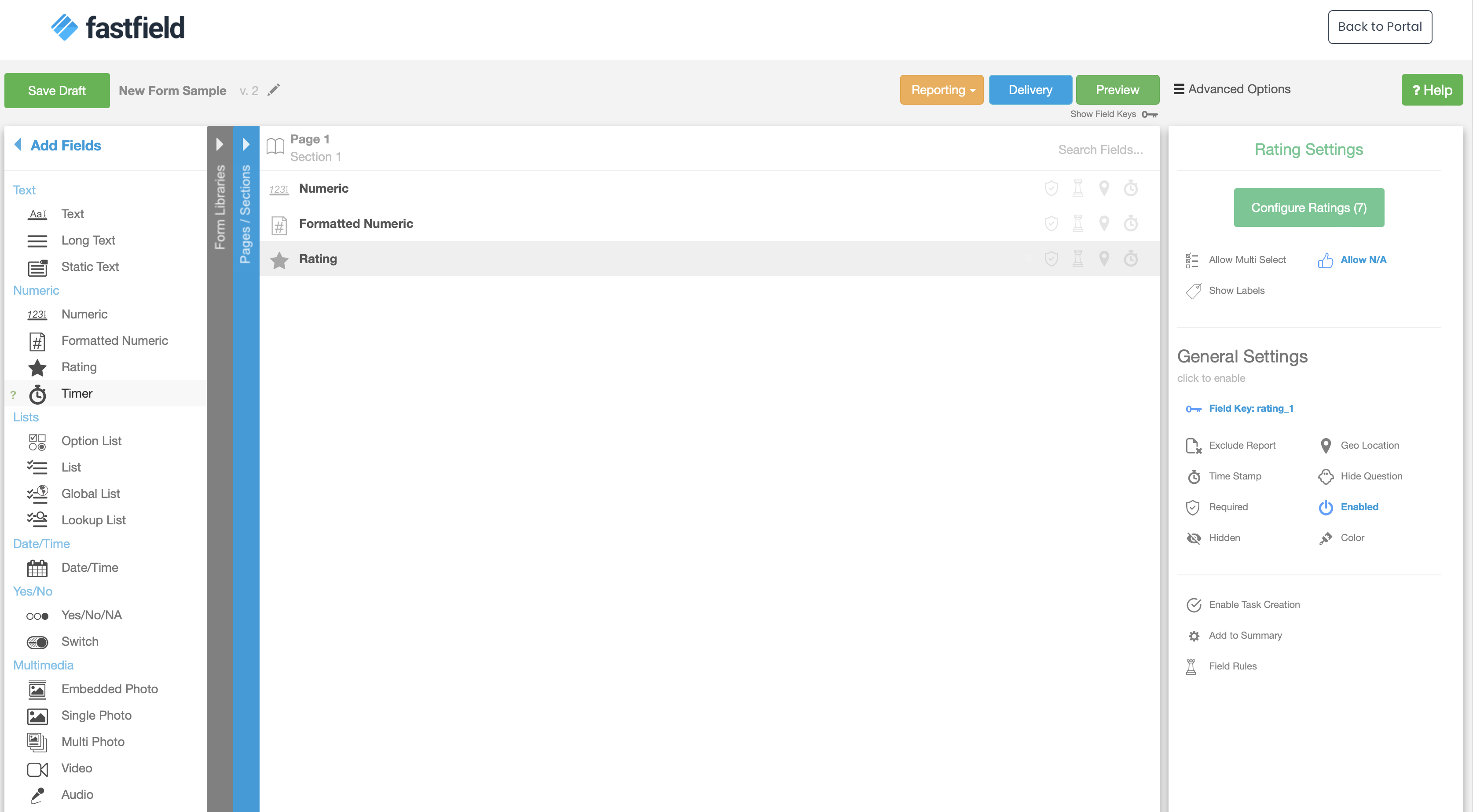 How To Add Fields To A Form Fastfield Mobile Forms Help Center