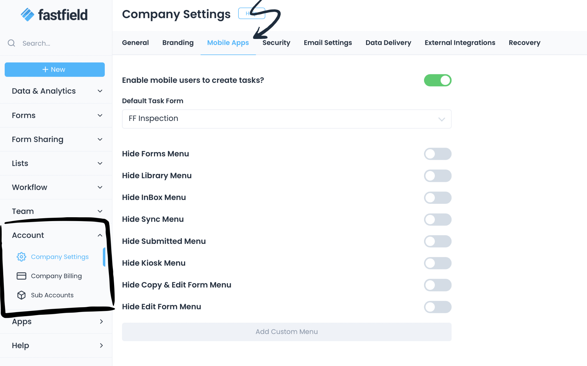 FastField Mobile Application Overview – FastField Mobile Forms Help Center