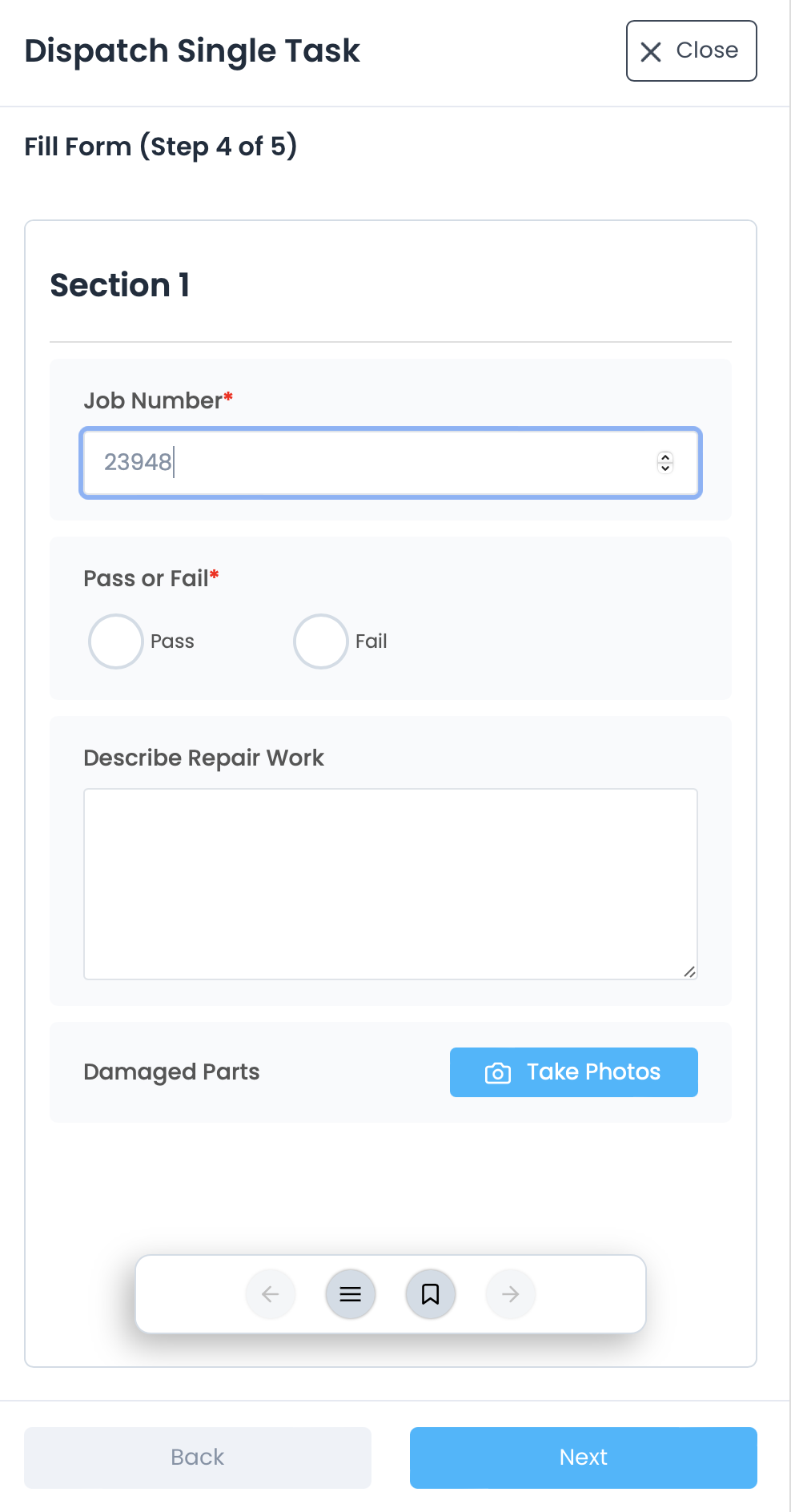 Dispatch a Single Task – FastField Mobile Forms Help Center