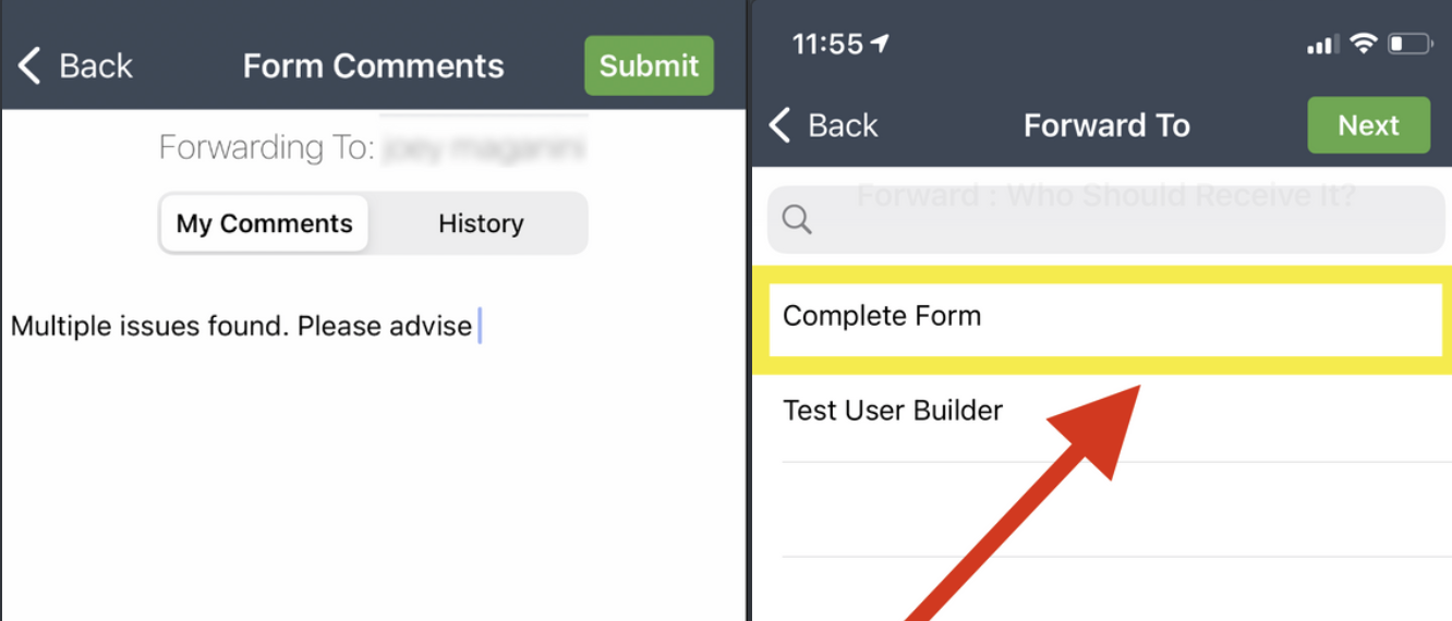 Forward Cycle – FastField Mobile Forms Help Center