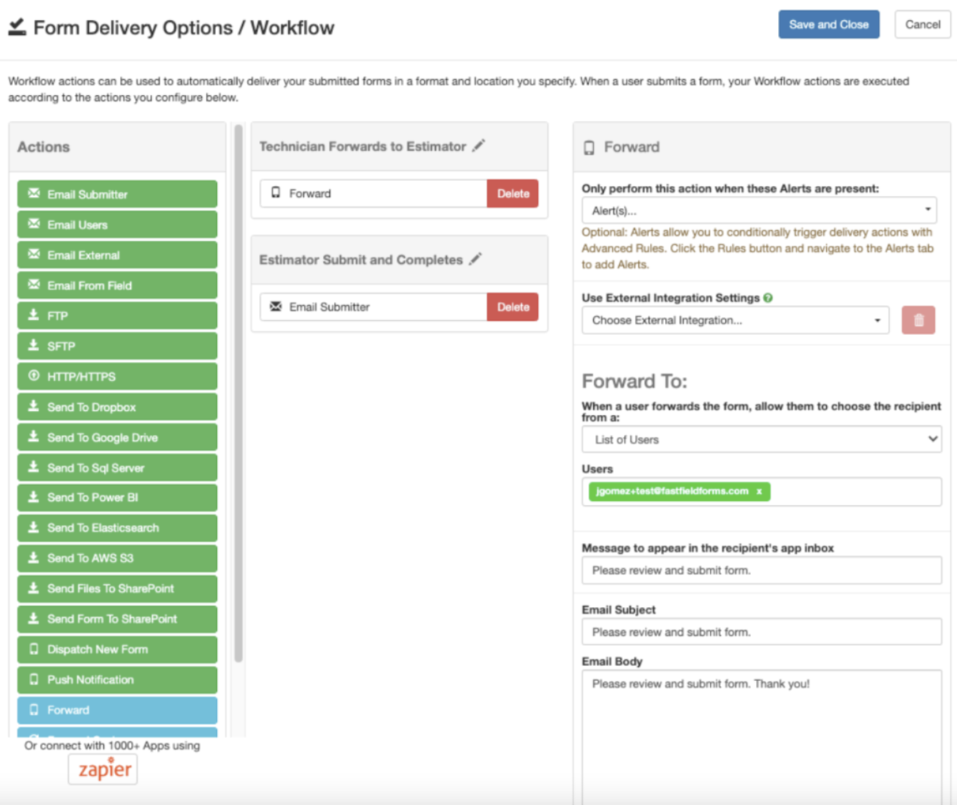 Workflow Examples – FastField Mobile Forms Help Center