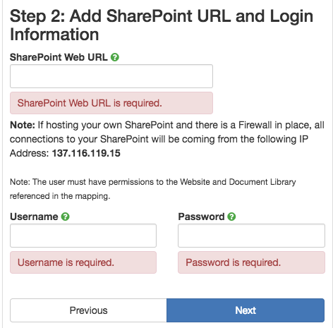 SharePoint Integration – FastField Mobile Forms Help Center
