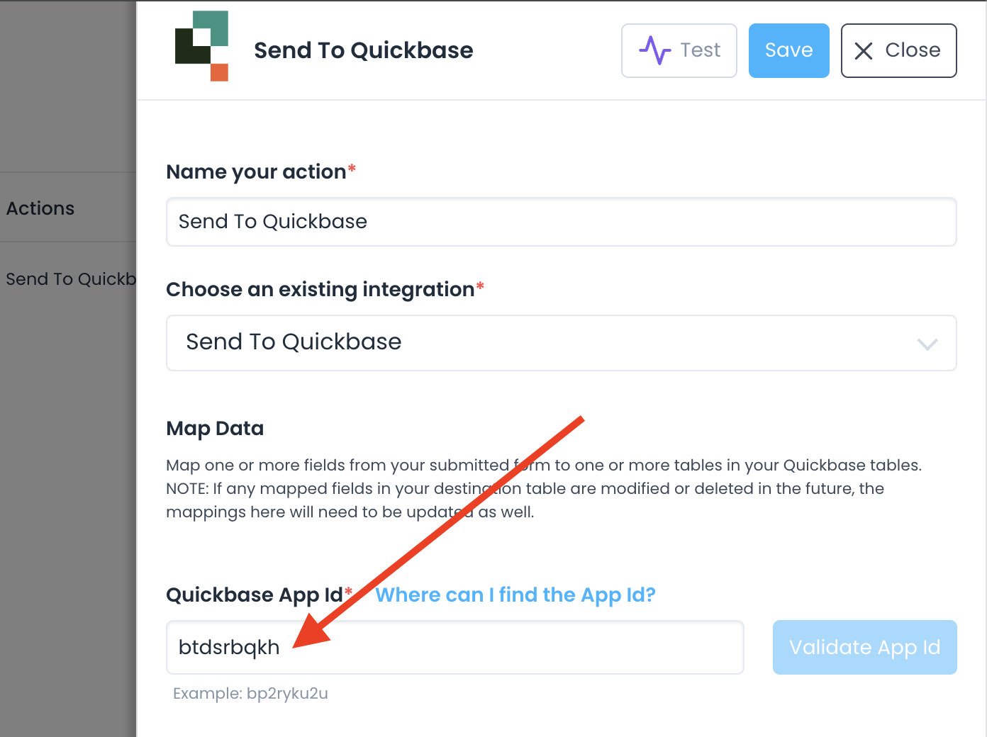 Send File to Quickbase – FastField Mobile Forms Help Center