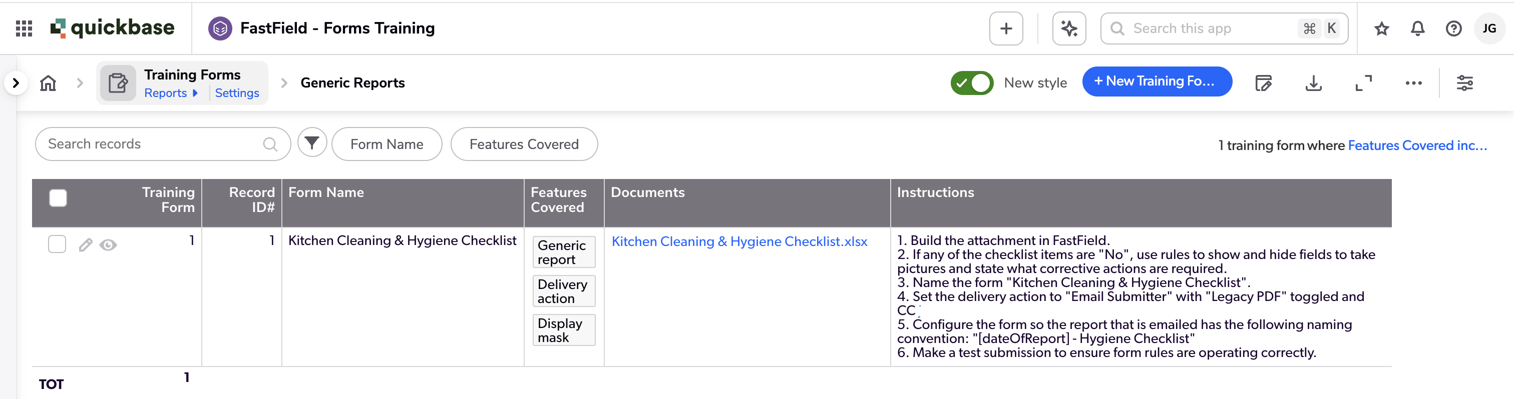 Data Tables: Filtering by Quickbase Records – FastField Mobile Forms ... Data Tables: Filtering by Quickbase Records – FastField Mobile Forms ...