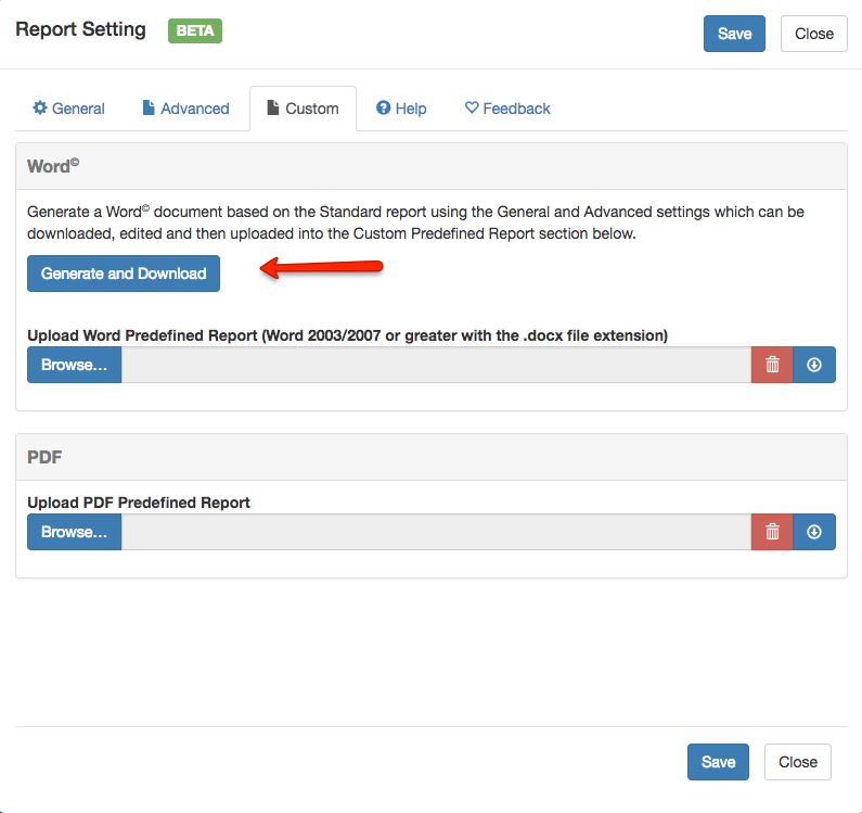 Custom Word Reporting – FastField Mobile Forms Help Center