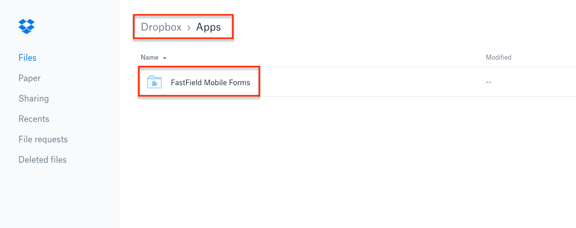 How to configure your form with Dropbox – FastField Mobile Forms Help ...