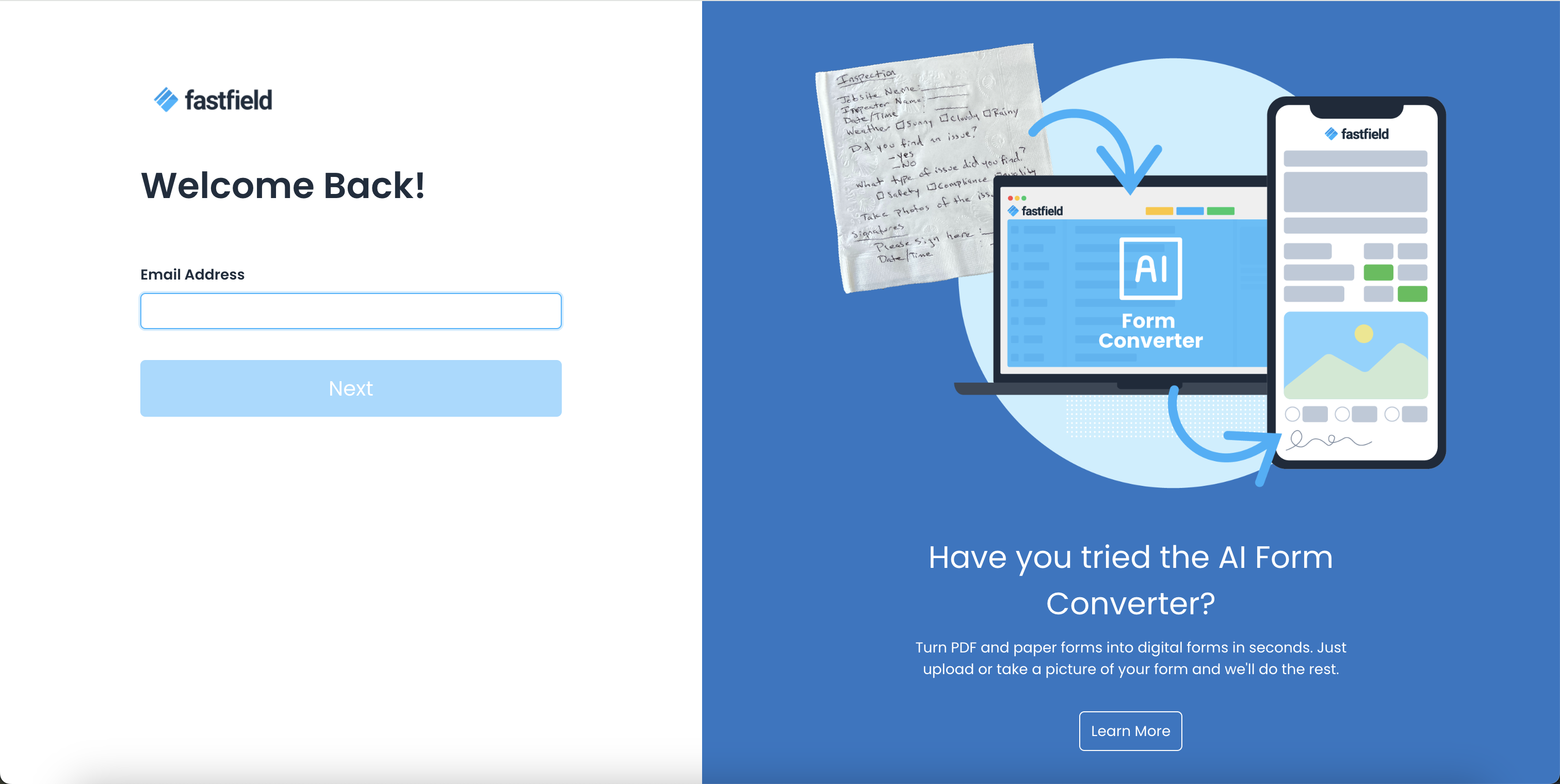 Creating a Quickbase Table from a FastField Form – FastField Mobile Forms Help Center
