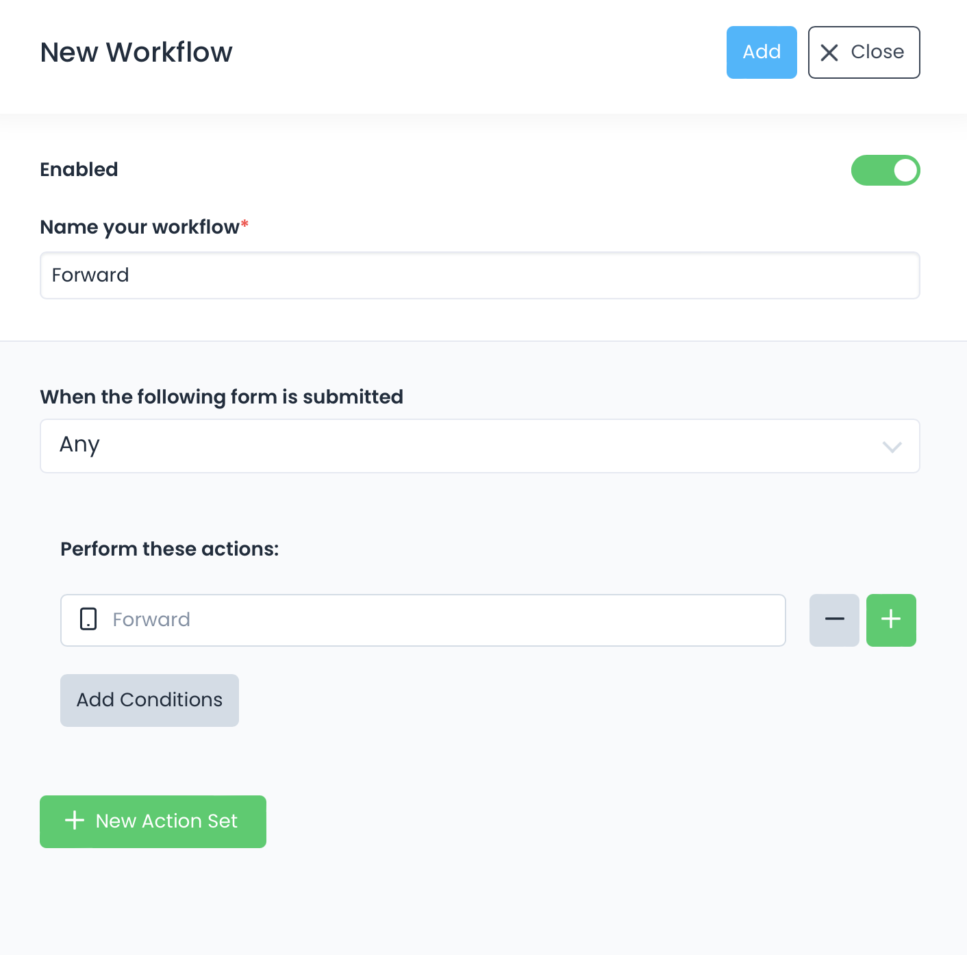 How to Set Up a Forward – FastField Mobile Forms Help Center