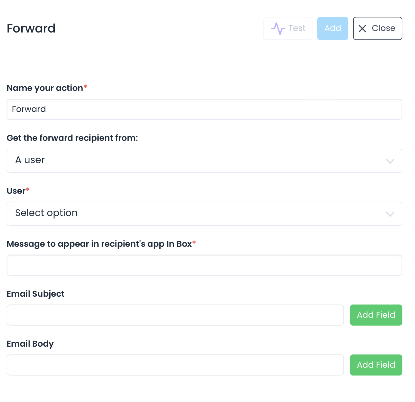 How to Set Up a Forward – FastField Mobile Forms Help Center